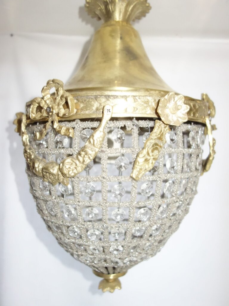 Kryštálový luster "MINI" - Nabytok furniture antique