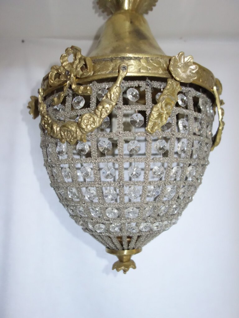 Kryštálový luster "MINI" - Nabytok furniture antique
