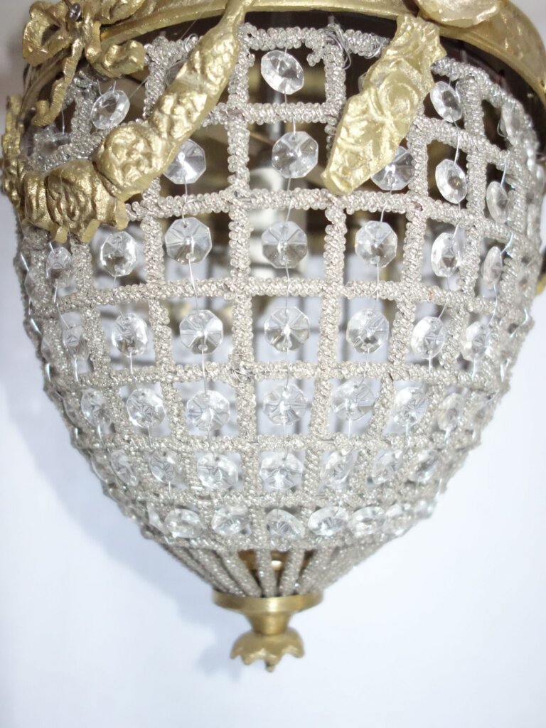 Kryštálový luster "MINI" - Nabytok furniture antique