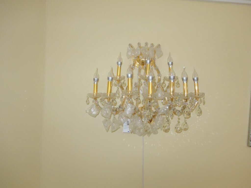 Luster kryštálový - Nabytok furniture antique